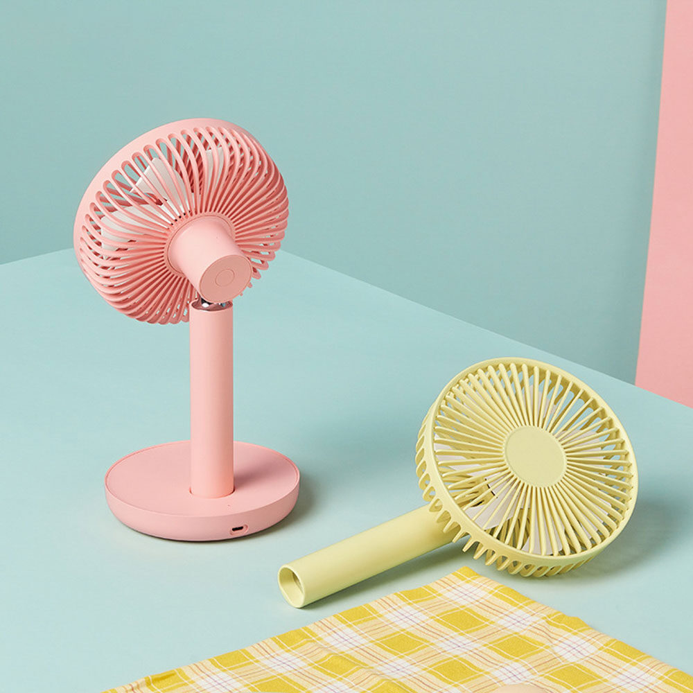 Handheld desktop dual-purpose fan » Gift² for you @iregee.com