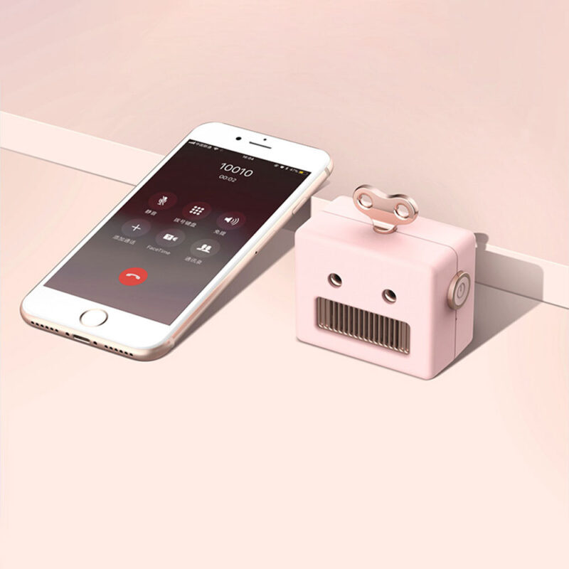 Mini Robot Portable Bluetooth Speaker » Gift² for you @iregee.com