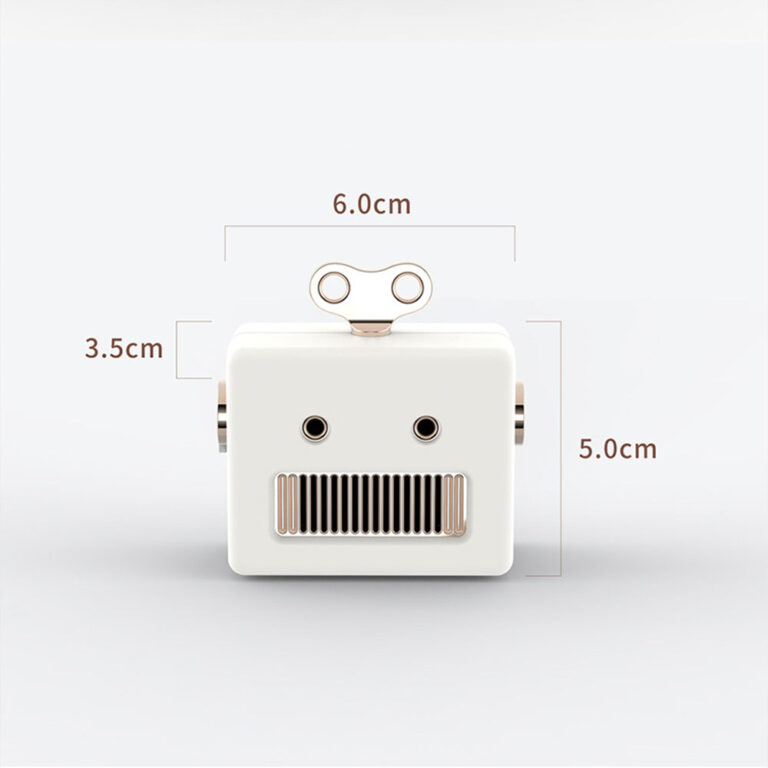 Mini Robot Portable Bluetooth Speaker » Gift² for you @iregee.com
