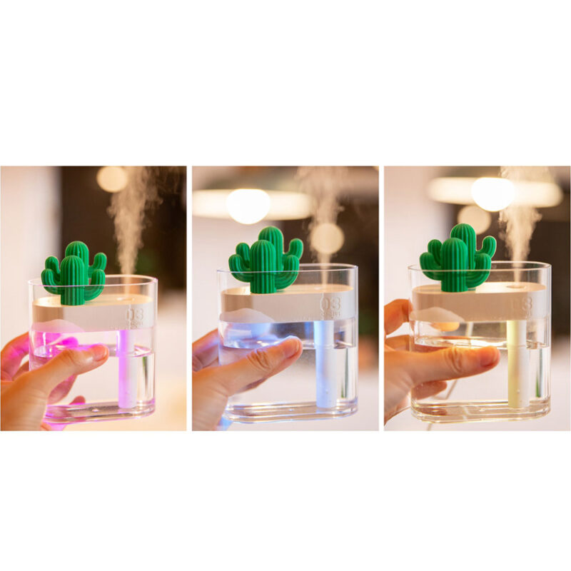 USB Crystal Cactus Humidifier » Gift² for you @iregee.com