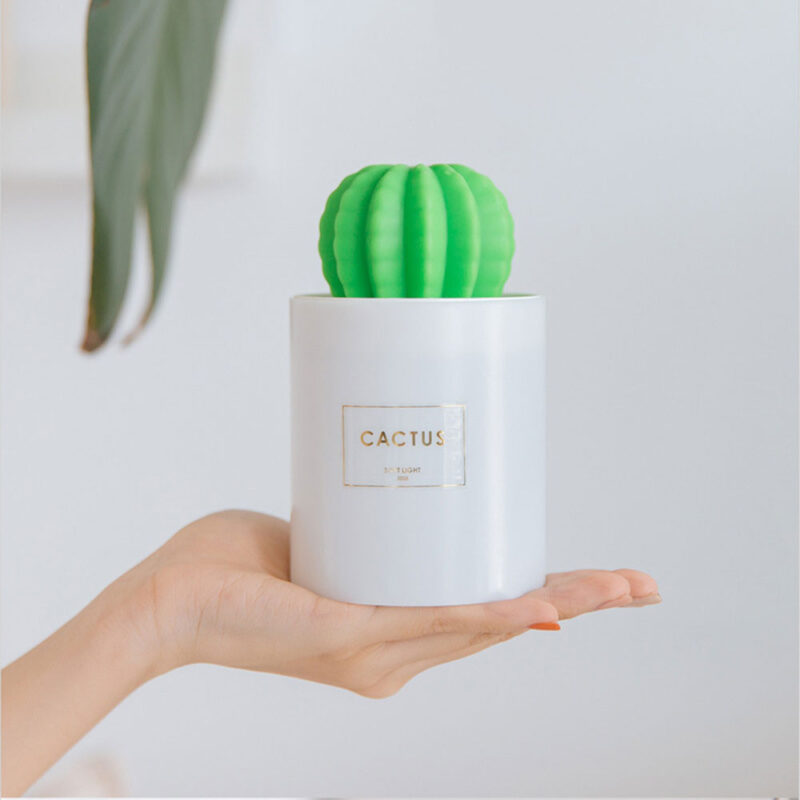 Cactus Humidifier with Night Light » Gift² for you @iregee.com