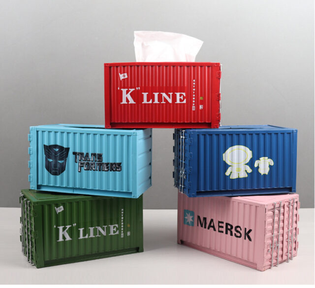 Creative Cargo Container Tissue Box Cover » Gift² for you @iregee.com